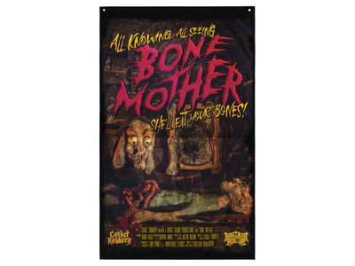 Bone Mother Movie Poster 34x56 Flag | Casket Robbery