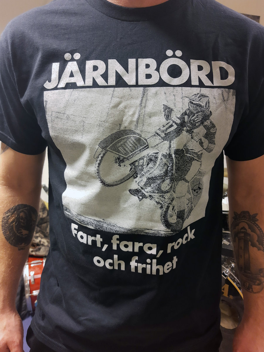Fart, fara, rock och frihet - version 2, t-shirt | Järnbörd