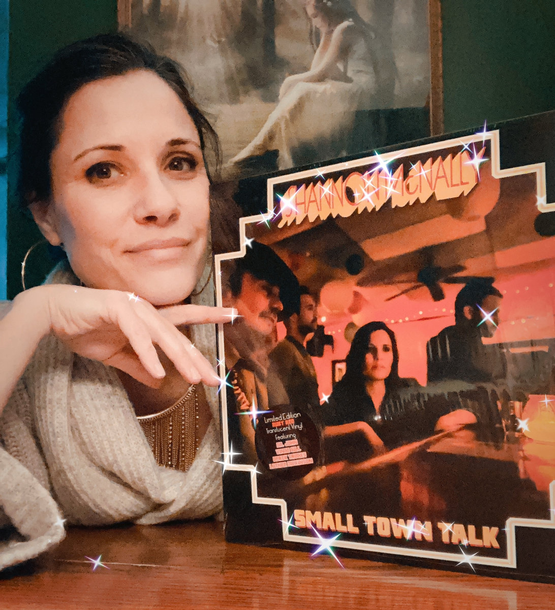 "Small Town Talk" 12" Red Vinyl LP - LIMITED EDITION | Shannon McNally