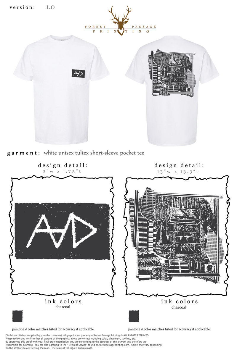 AAD Logo Pocket Tee | ABHORRENT A.D.