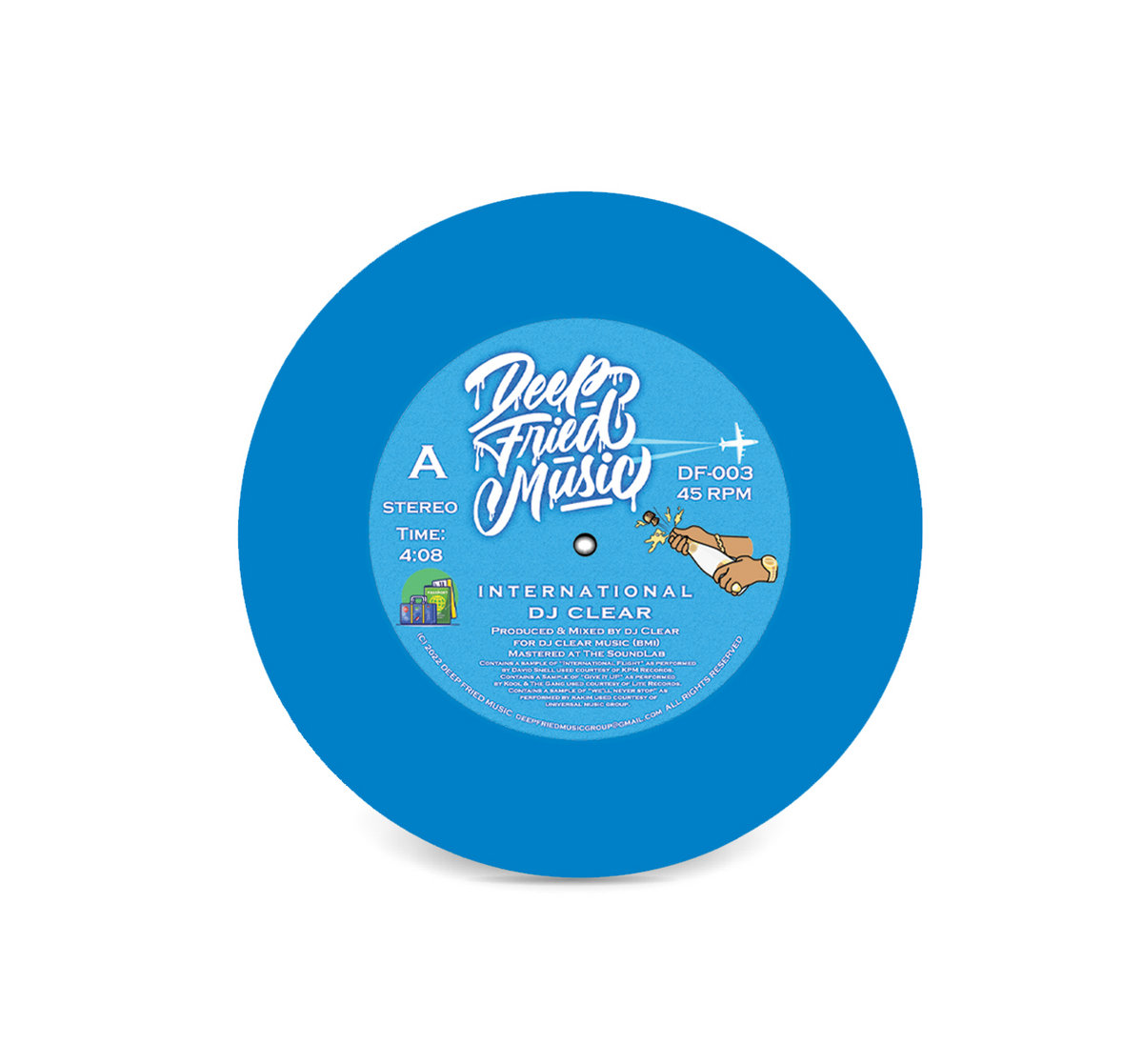 7" Colored Vinyl Bundle: International (Baby Blue) x Beats From The SP ...