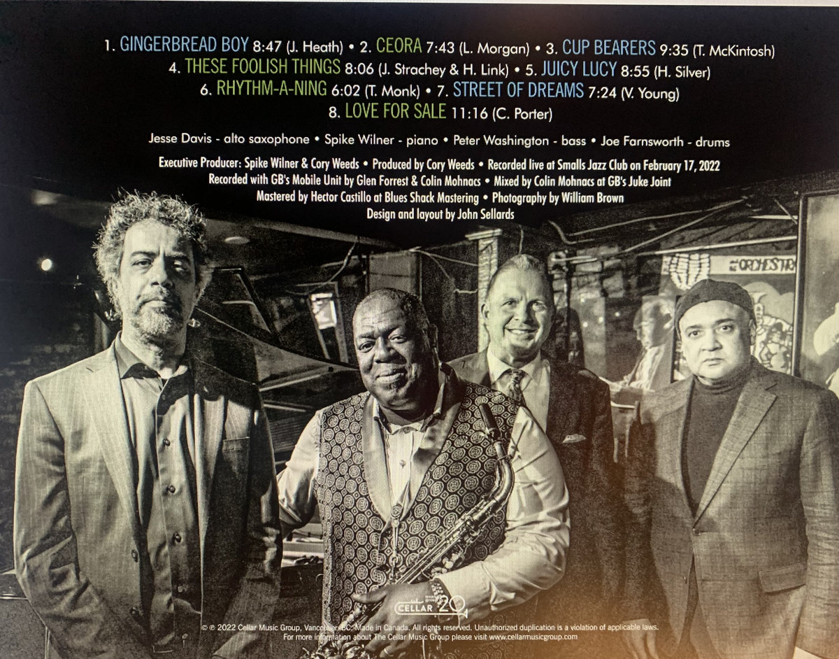 Live at Small's Jazz Club | Jesse Davis