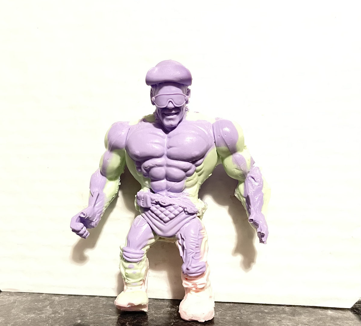 Random Multi Colored “Macho Man Vinny Savage” Resin Figure Second run ...