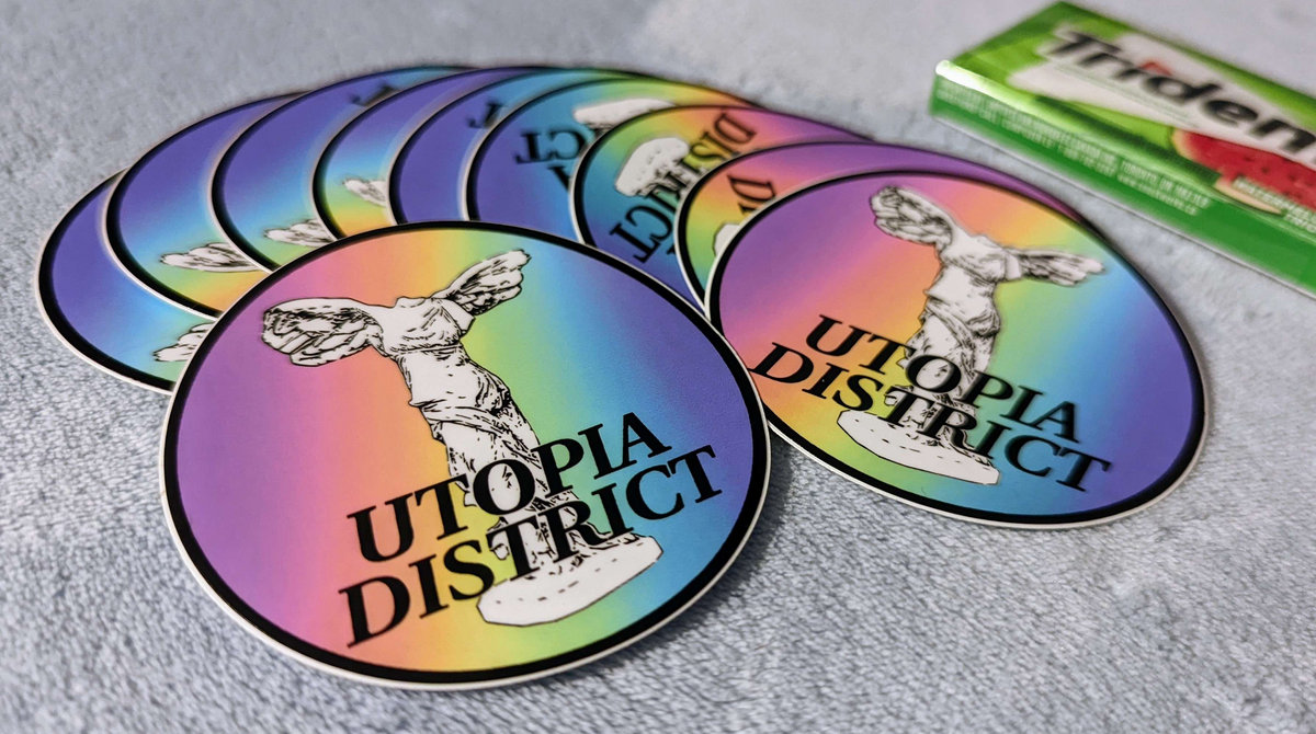 Die Cut Sticker - UD Logo 3 [Color] | Utopia District