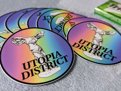 Die Cut Sticker - UD Logo 3 [Color] | Utopia District