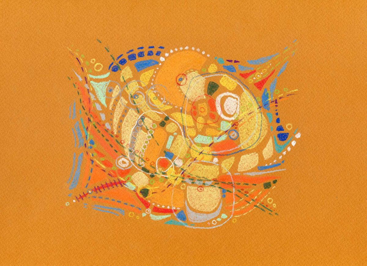 Drawings on colored paper (originals) | Meticulous midgets