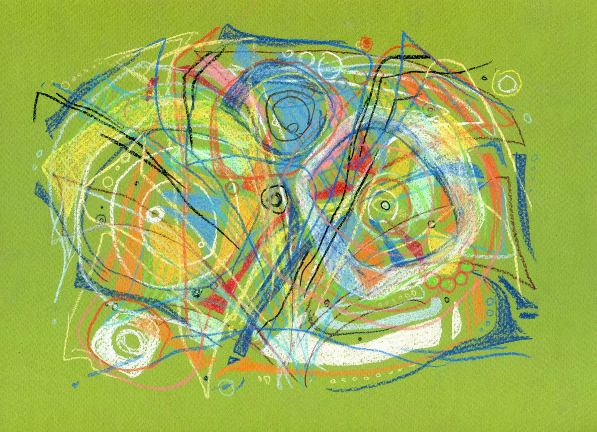 Drawings on colored paper (originals) | Meticulous midgets