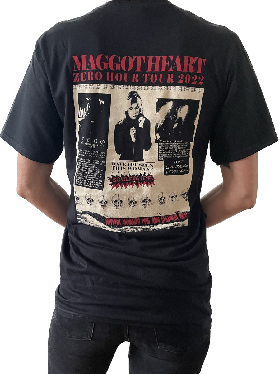Zero Hour Tour 2022 T-Shirt | Maggot Heart