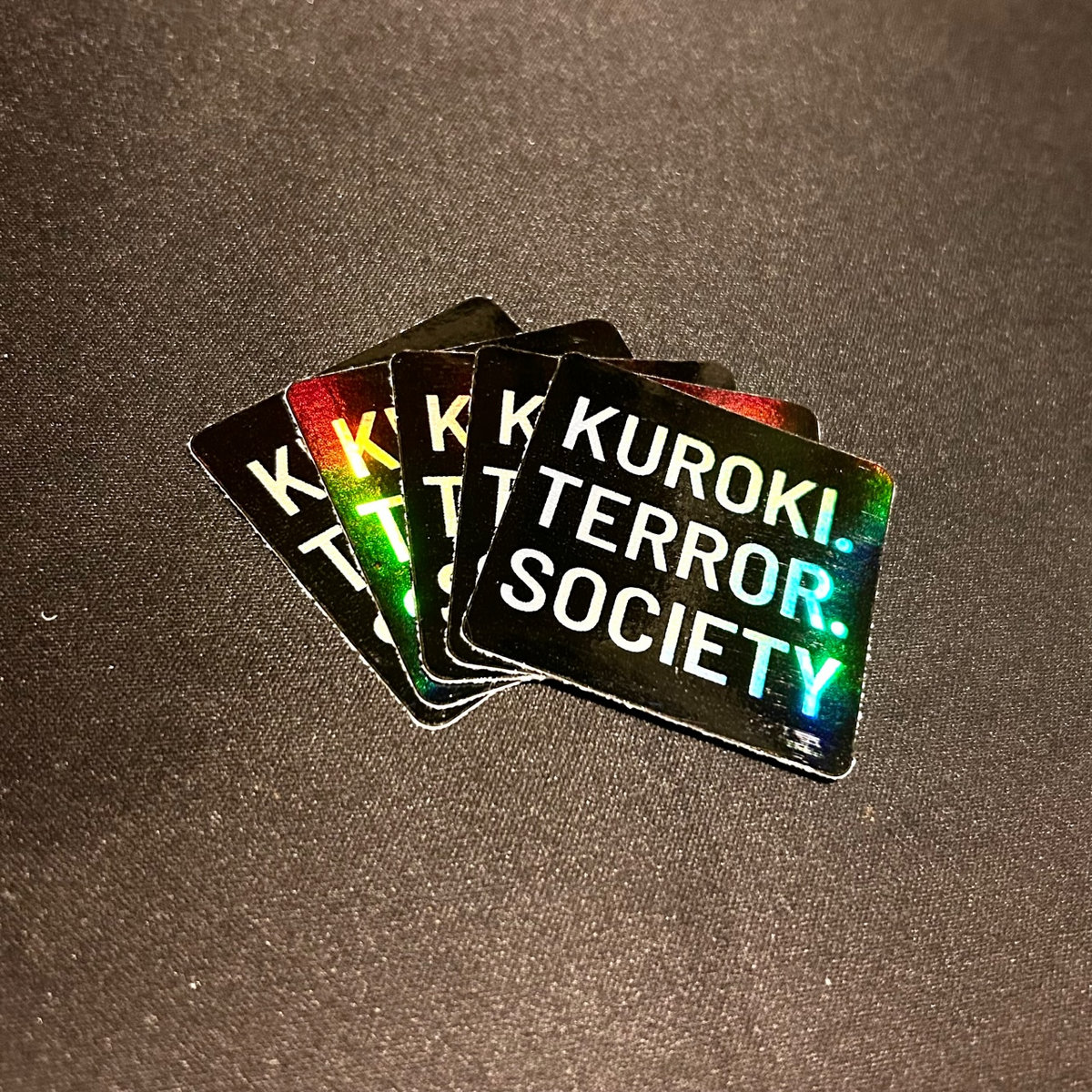 Stickers "3 LINES" | KUROKI.TERROR.SOCIETY