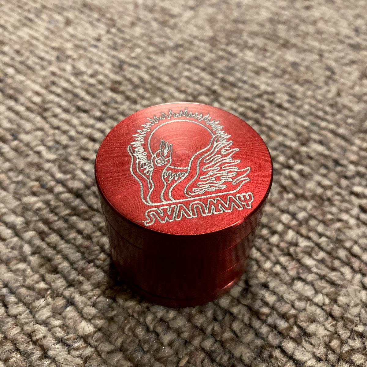SwanSun Alu Grinder red | SWANMAY