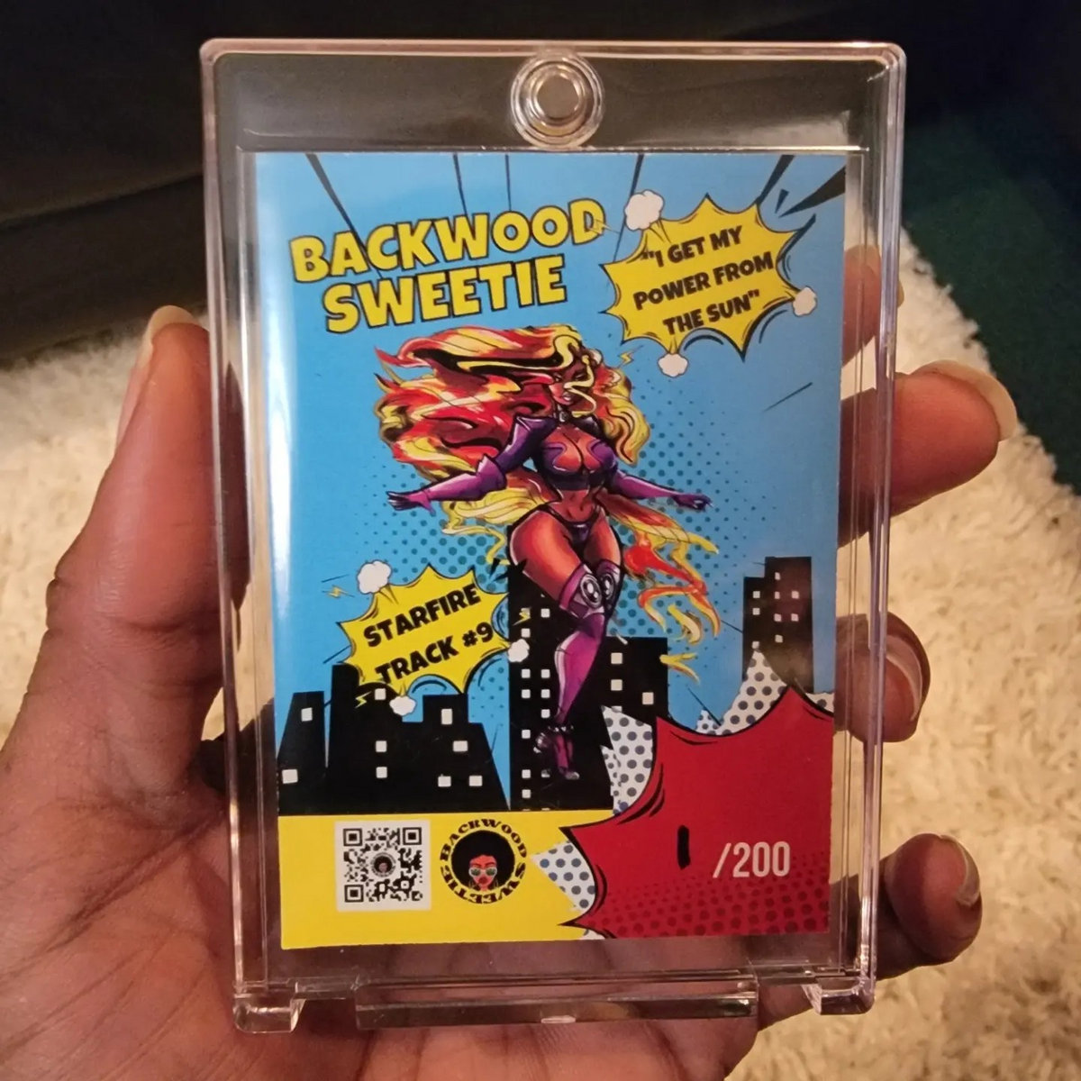 Limited Edition Rapper Card | Backwood Sweetie