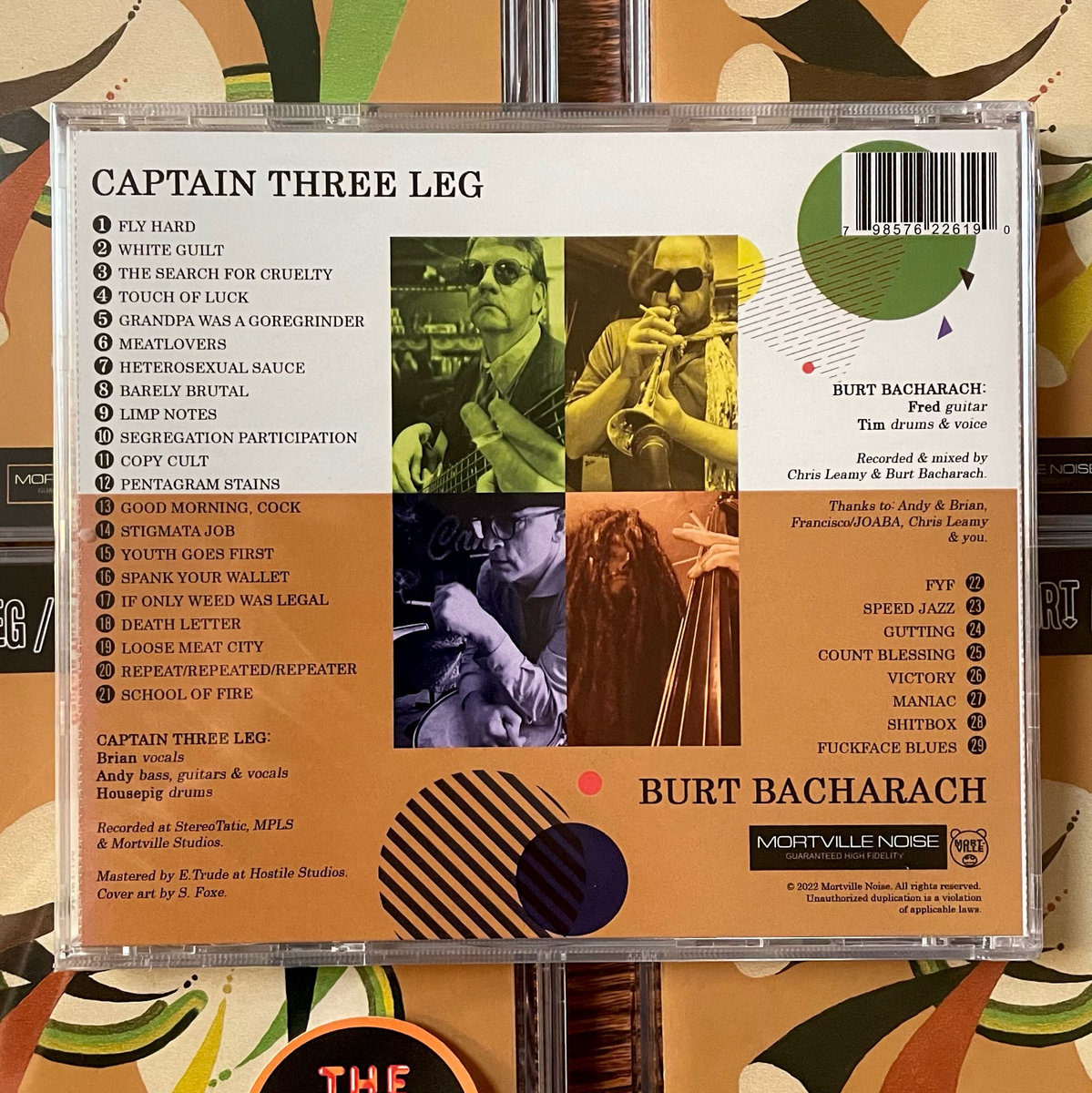 Split with Captain Three Leg | Burt Bacharach