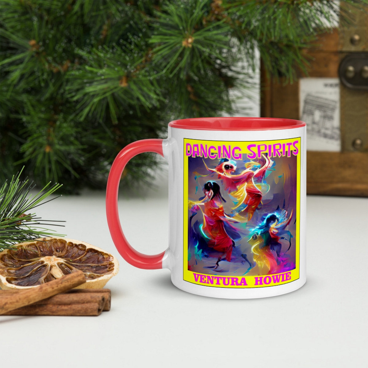 Mug Dancing Spirits | Ventura Howie