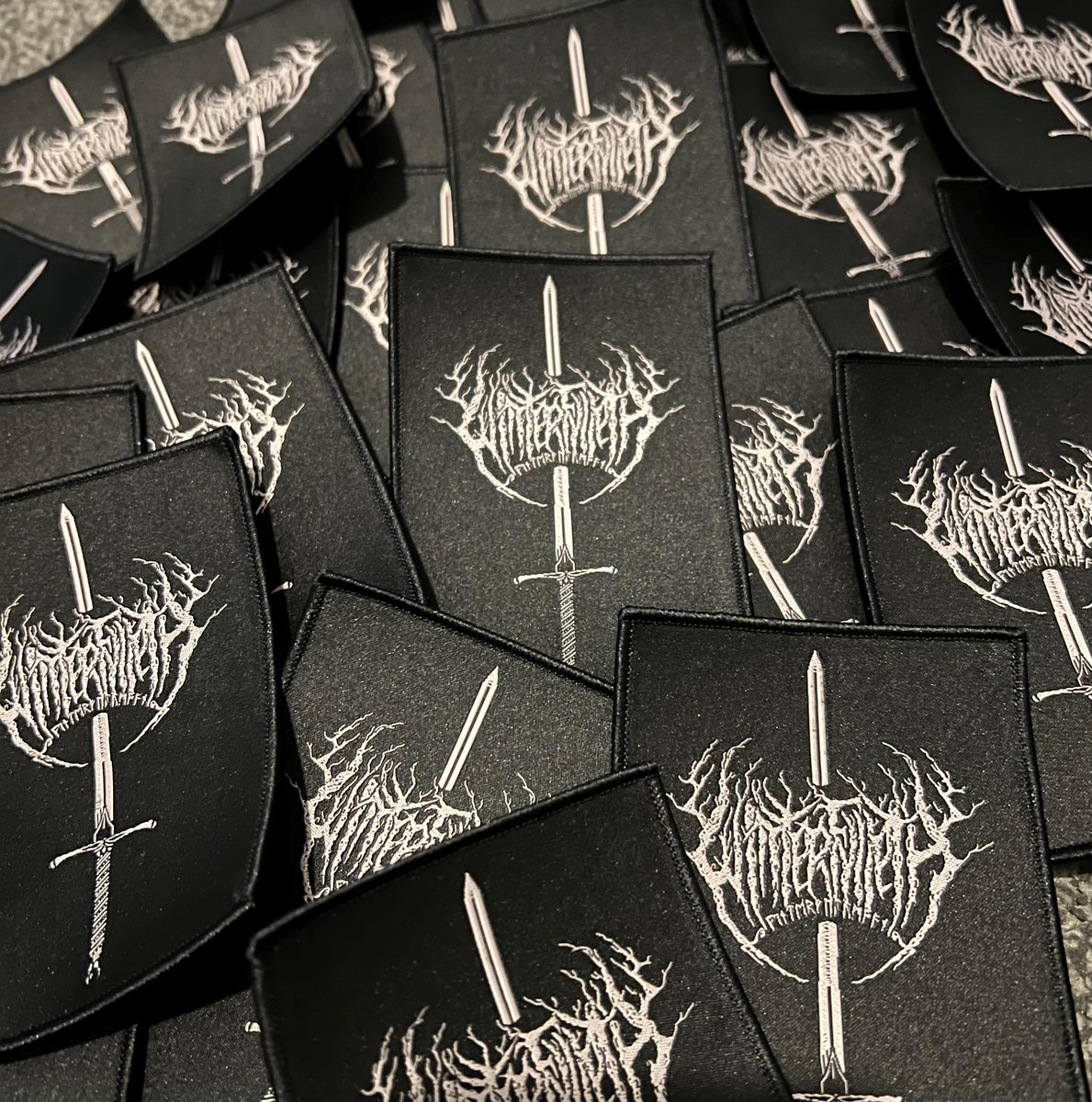 Ltd Edition Embroidered Patch (Sword/Logo) | Winterfylleth
