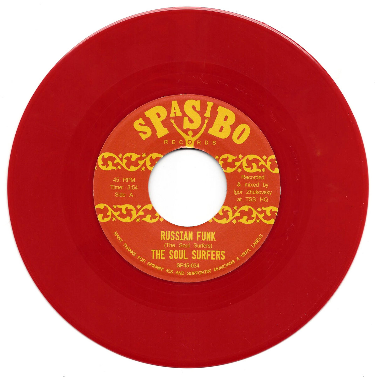 The Soul Surfers - SP45-034 | Spasibo Records