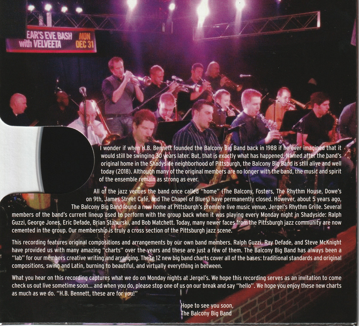 Chapter Two | Balcony Big Band