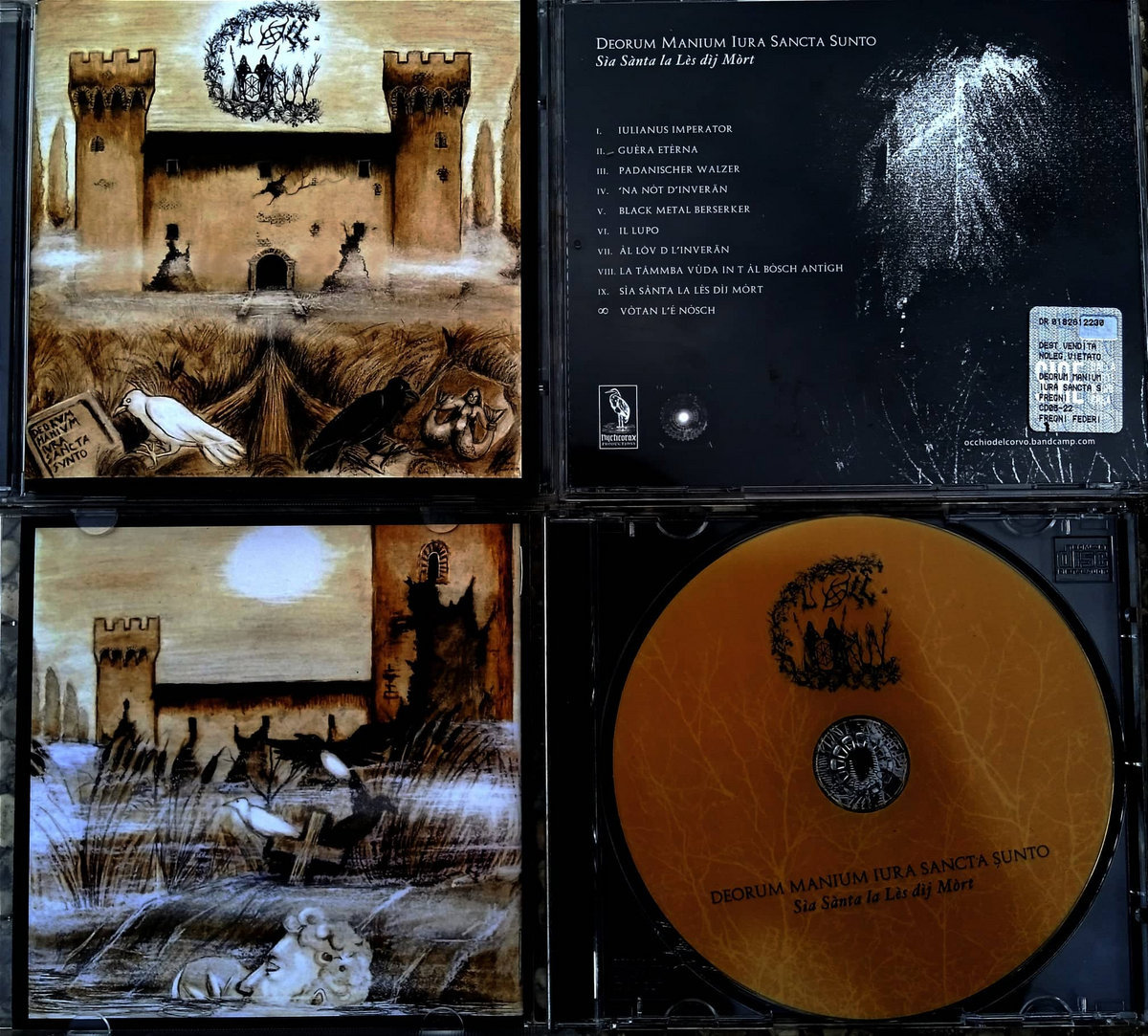 Deorum Manium Iura Sancta Sunto | L'Occ dàl Corùv | Nycticorax Productions