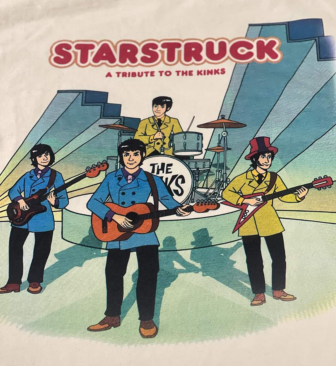Starstruck Album Artwork T-Shirt | Wicked Opossum Records