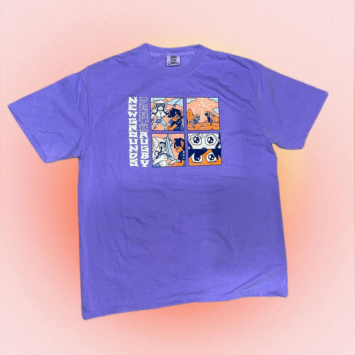 Comic T-Shirt | Newgrounds Death Rugby