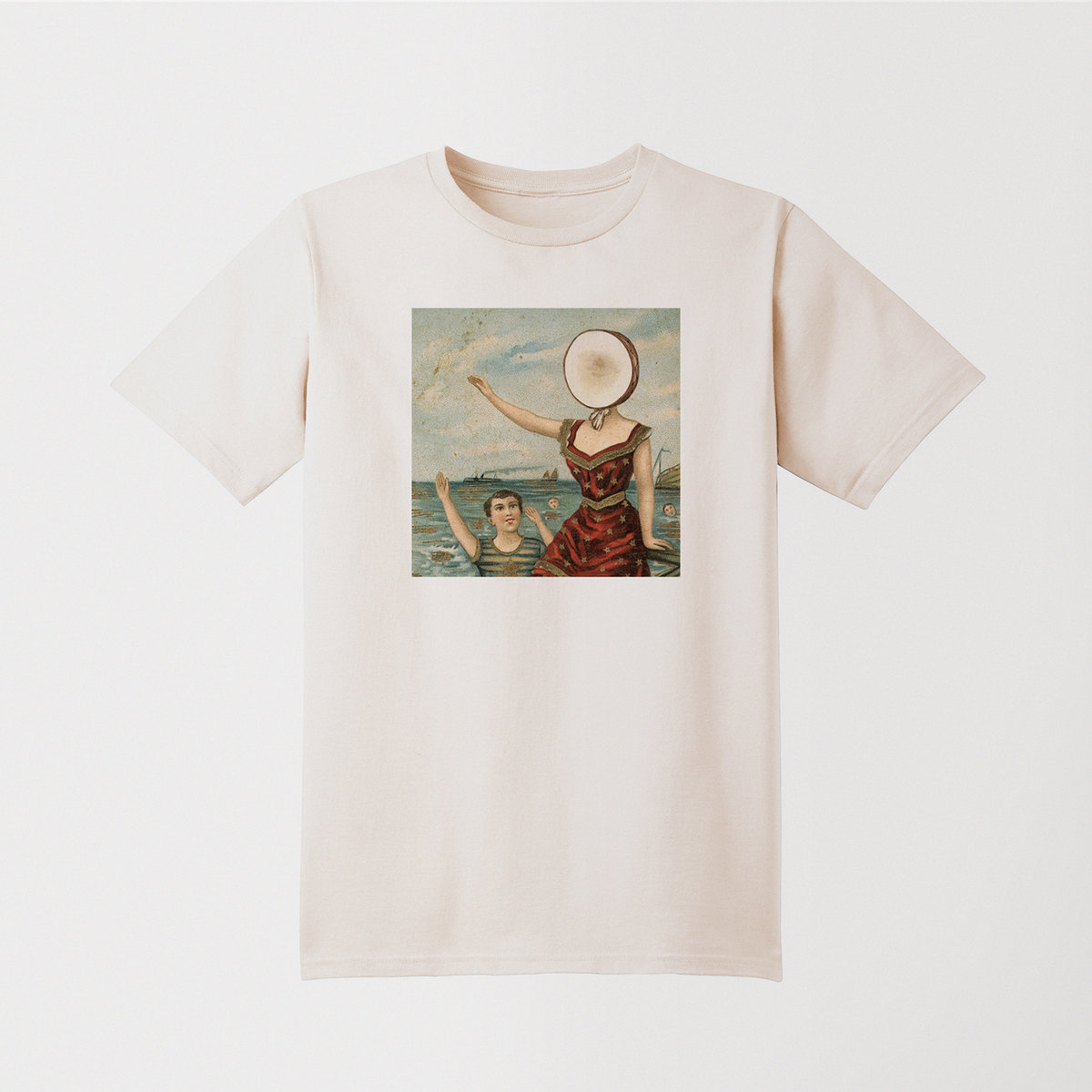 Aeroplane Album Cover T-shirt | Neutral Milk Hotel