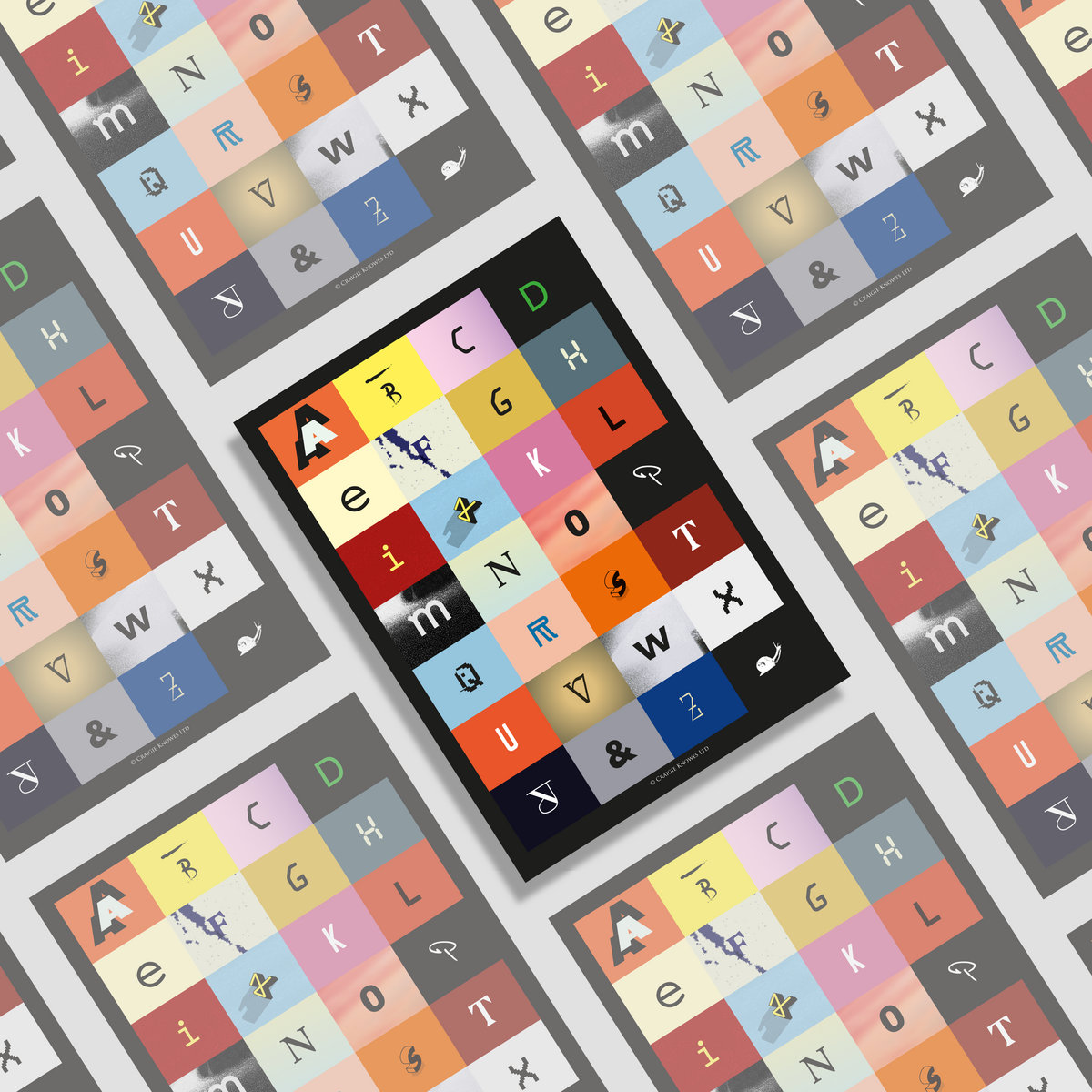 A3 Alphabet Poster | Craigie Knowes