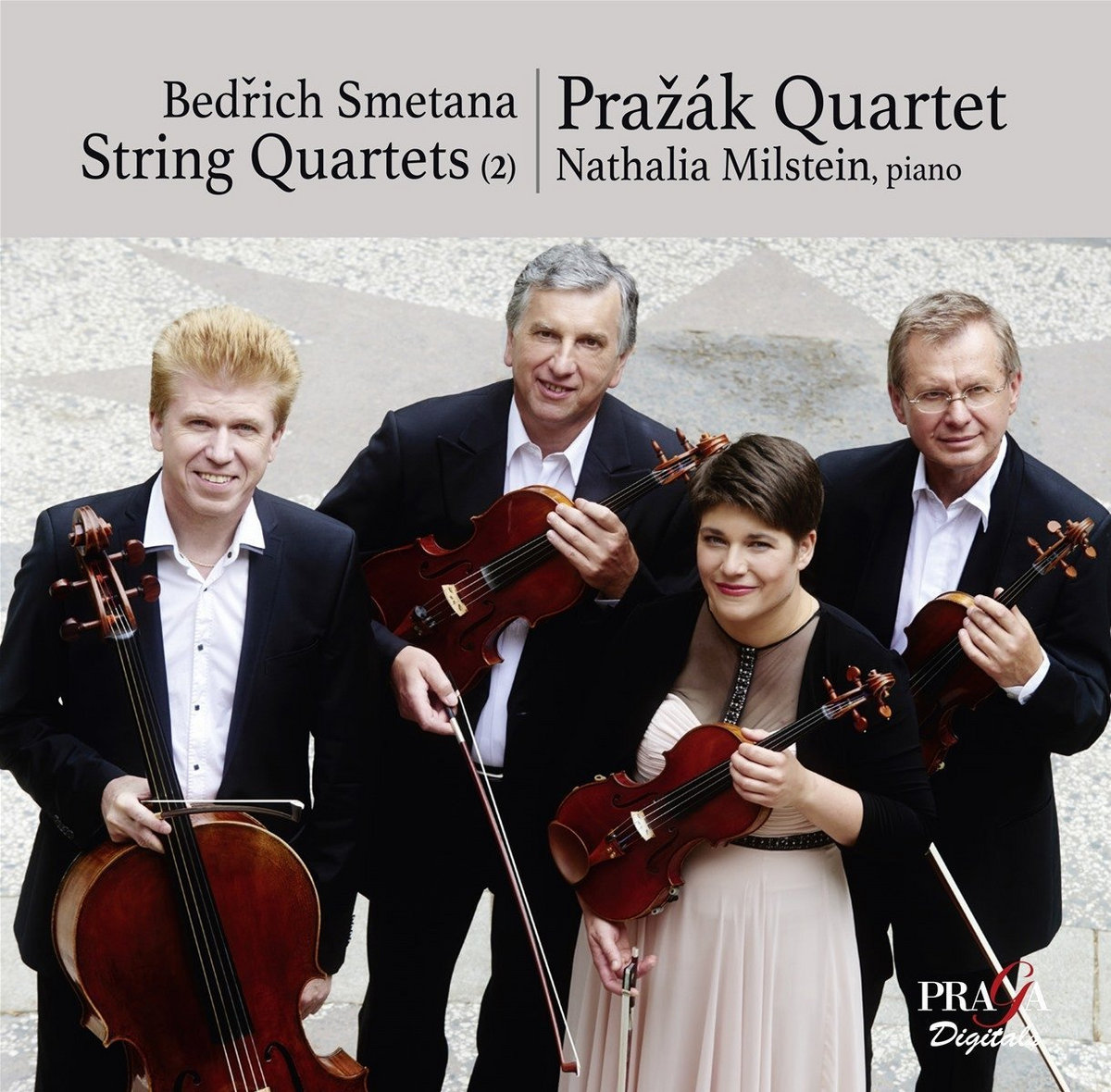 Bedřich Smetana: String Quartets, Piano Trio | Pražák Quartet, Nathalia Milstein | Prazak Quartet
