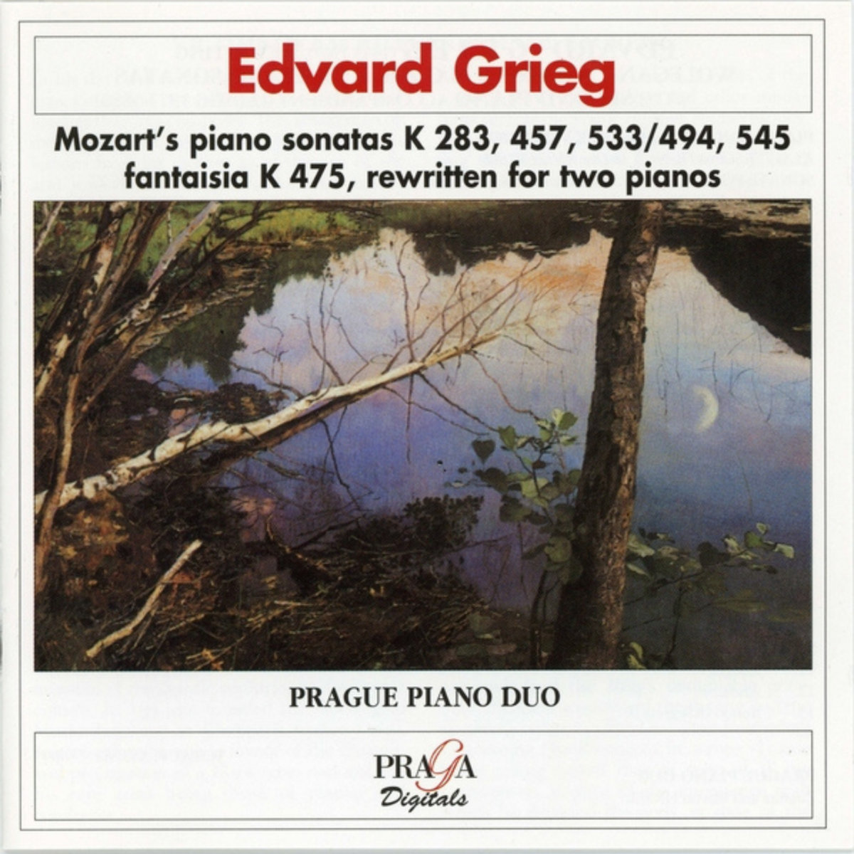 Wolfgang Amadeus Mozart, Edvard Grieg: Piano Sonatas (Two Pianos ...
