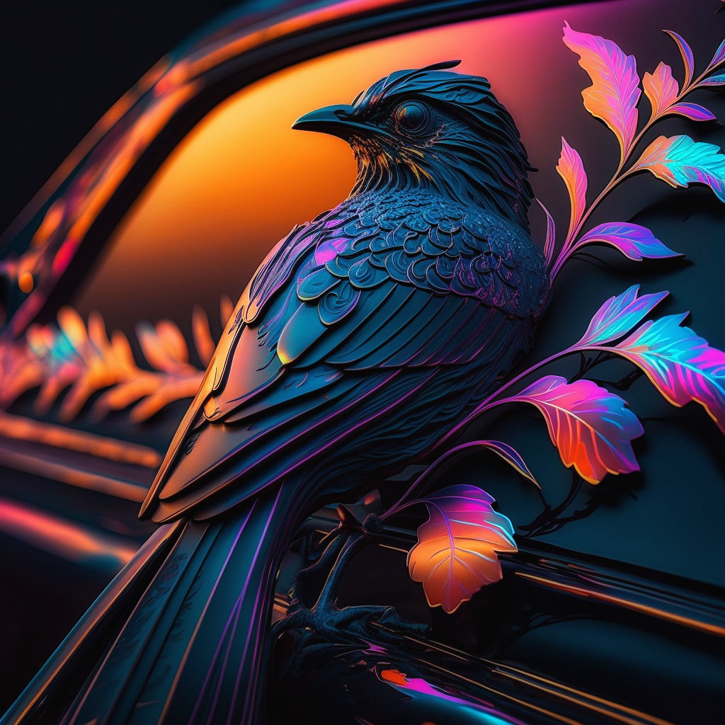 Caustic Streets / Cathartic Rain | Black Feather Meadowlark