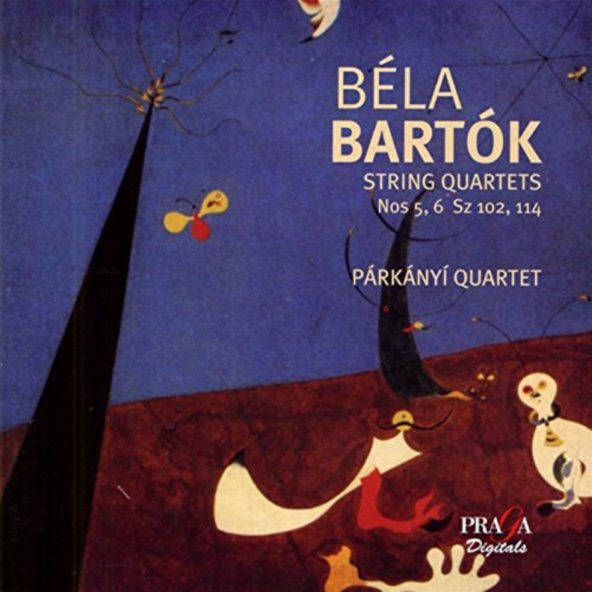 Béla Bartók: String Quartets Nos. 5 & 6 | Párkányí Quartet