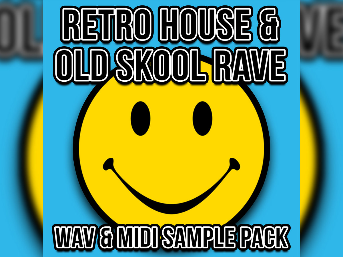 Retro House & Old Skool Rave WAV & MIDI Sample Pack | Paul Sirrell