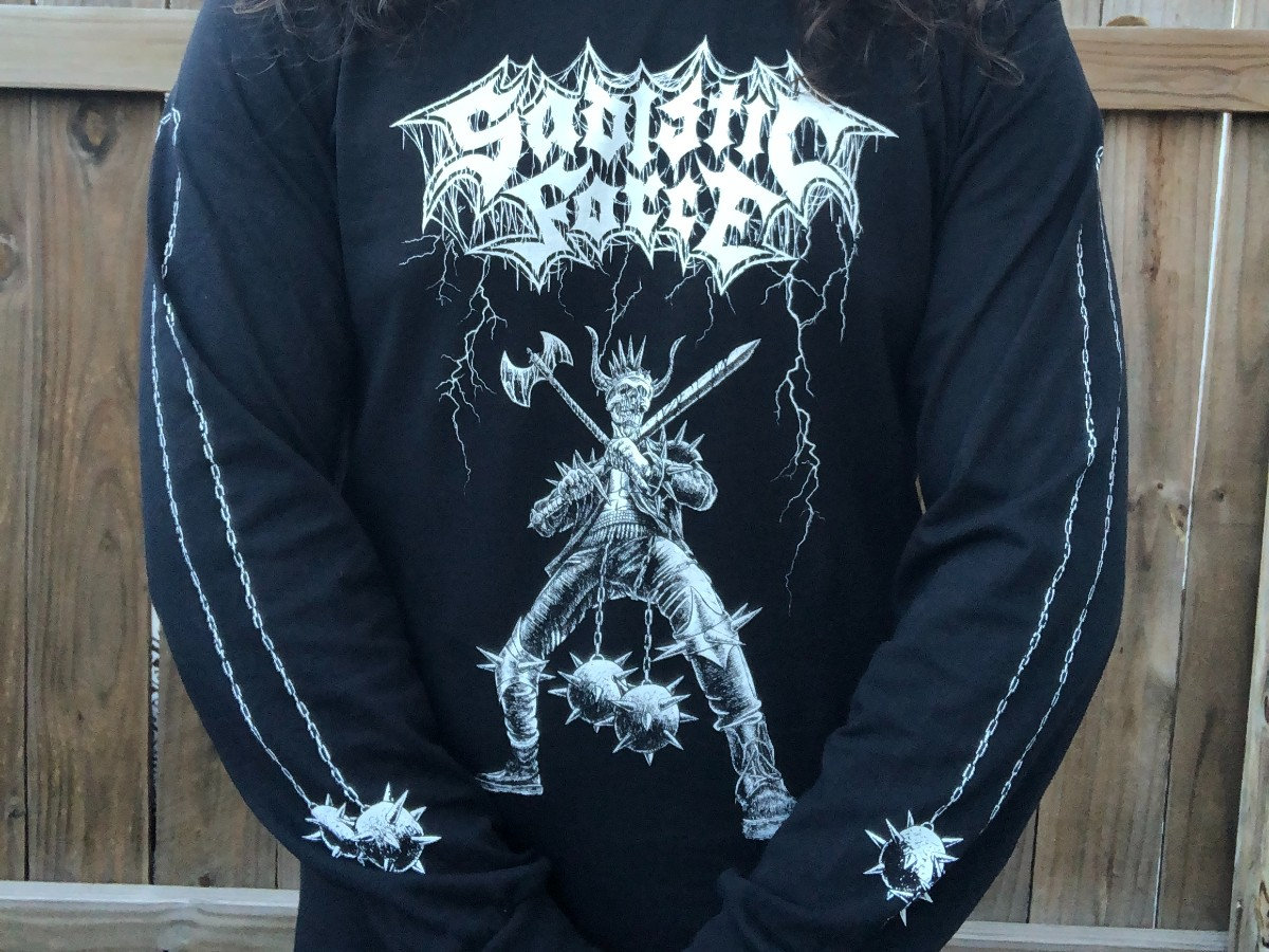 Balls Out Blackened Speed Long Sleeve | Sadistic Force