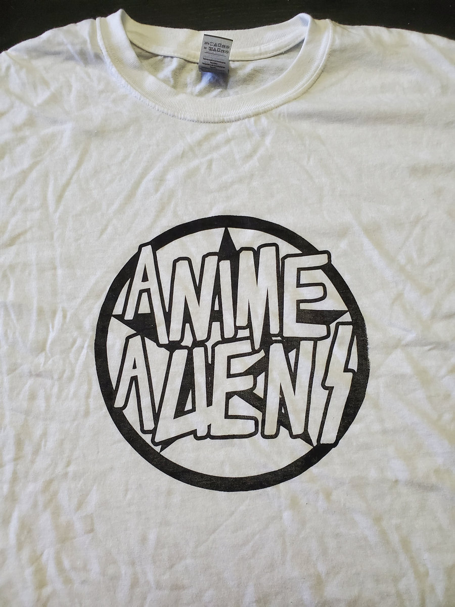 White Anime Aliens Shirt | Anime Aliens