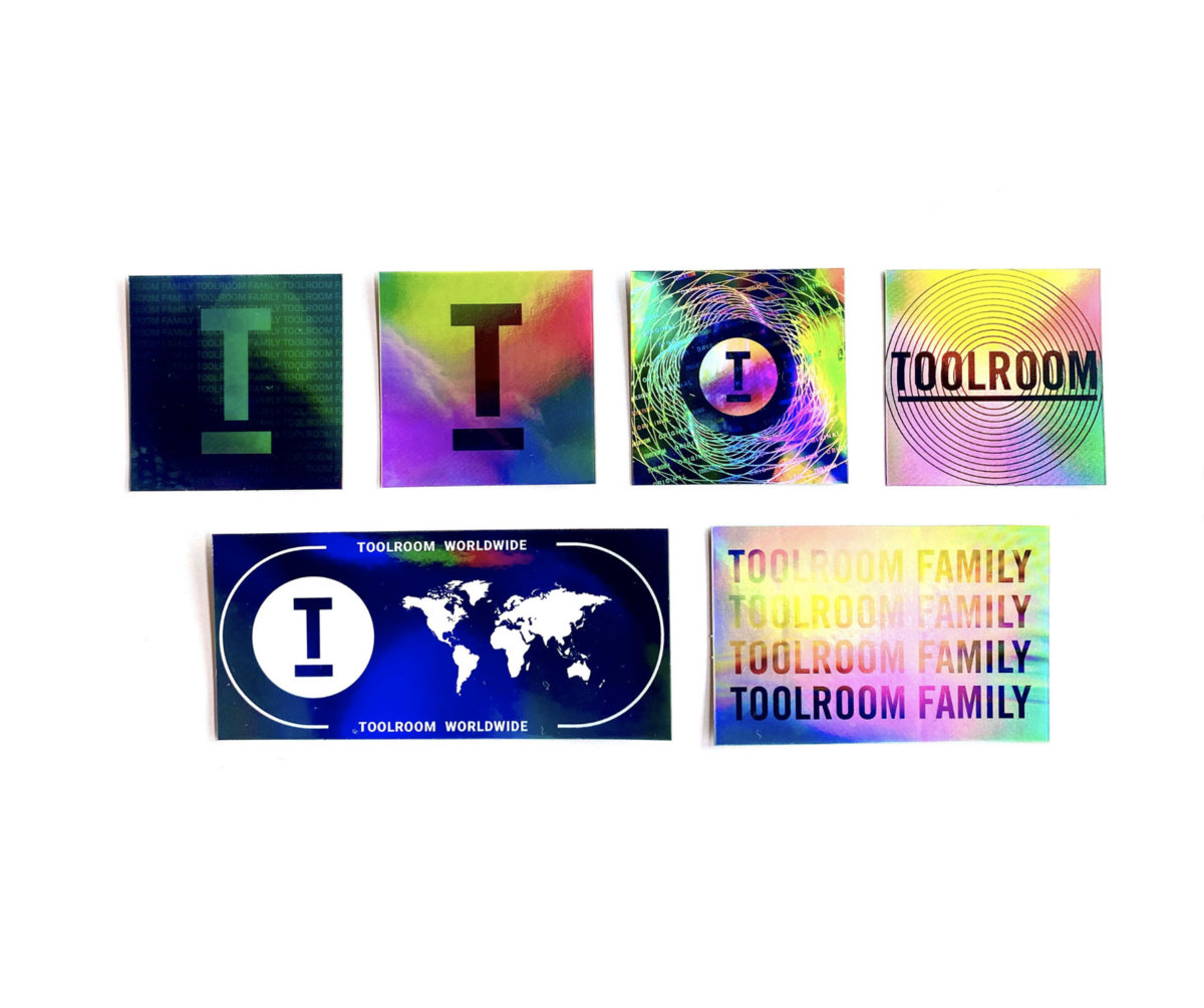 HOLOGRAPHIC STICKER PACK | Toolroom