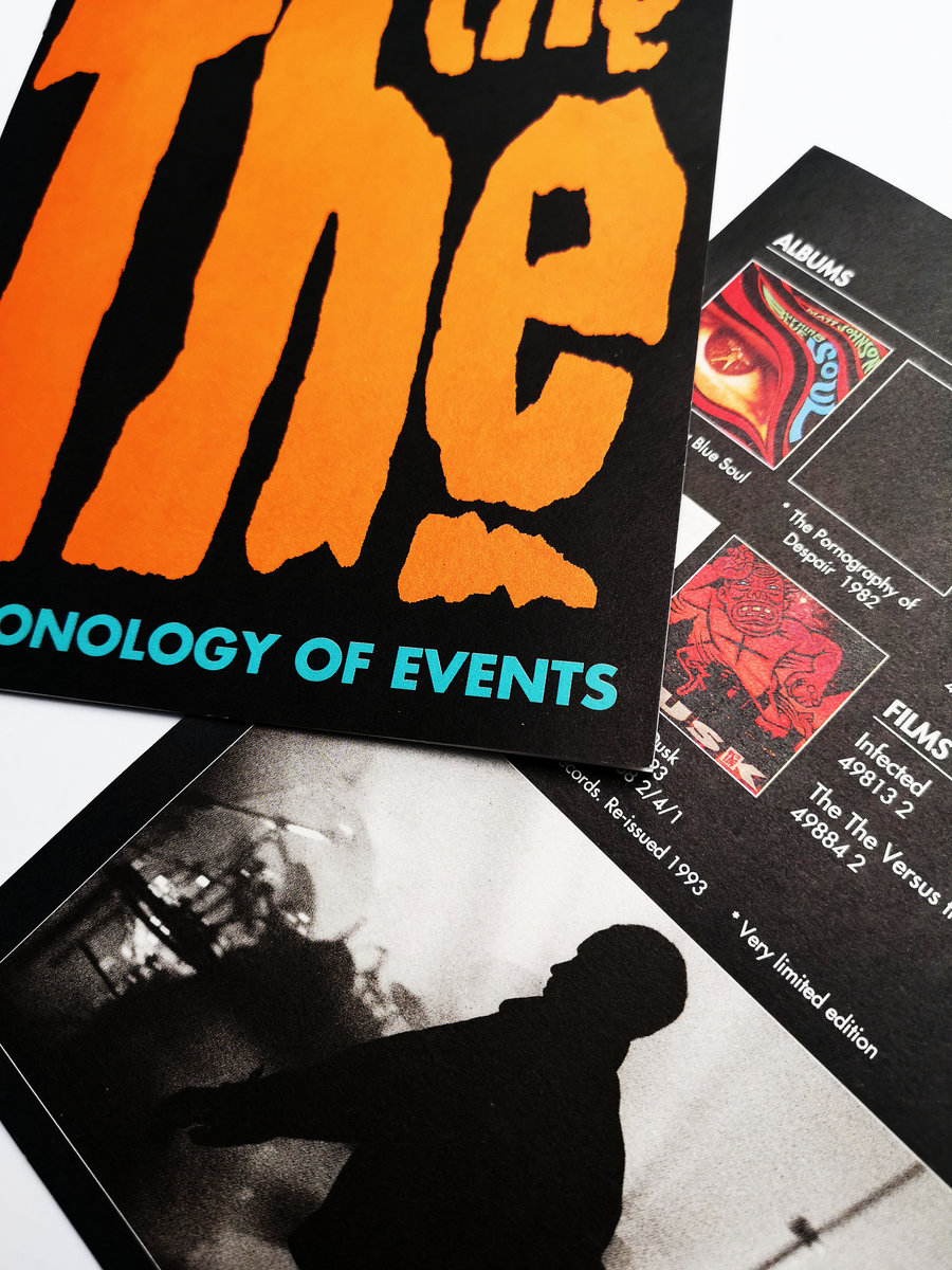 A Chronology of Events – Booklet from THE THE's 'Dusk' Press Pack | THE THE