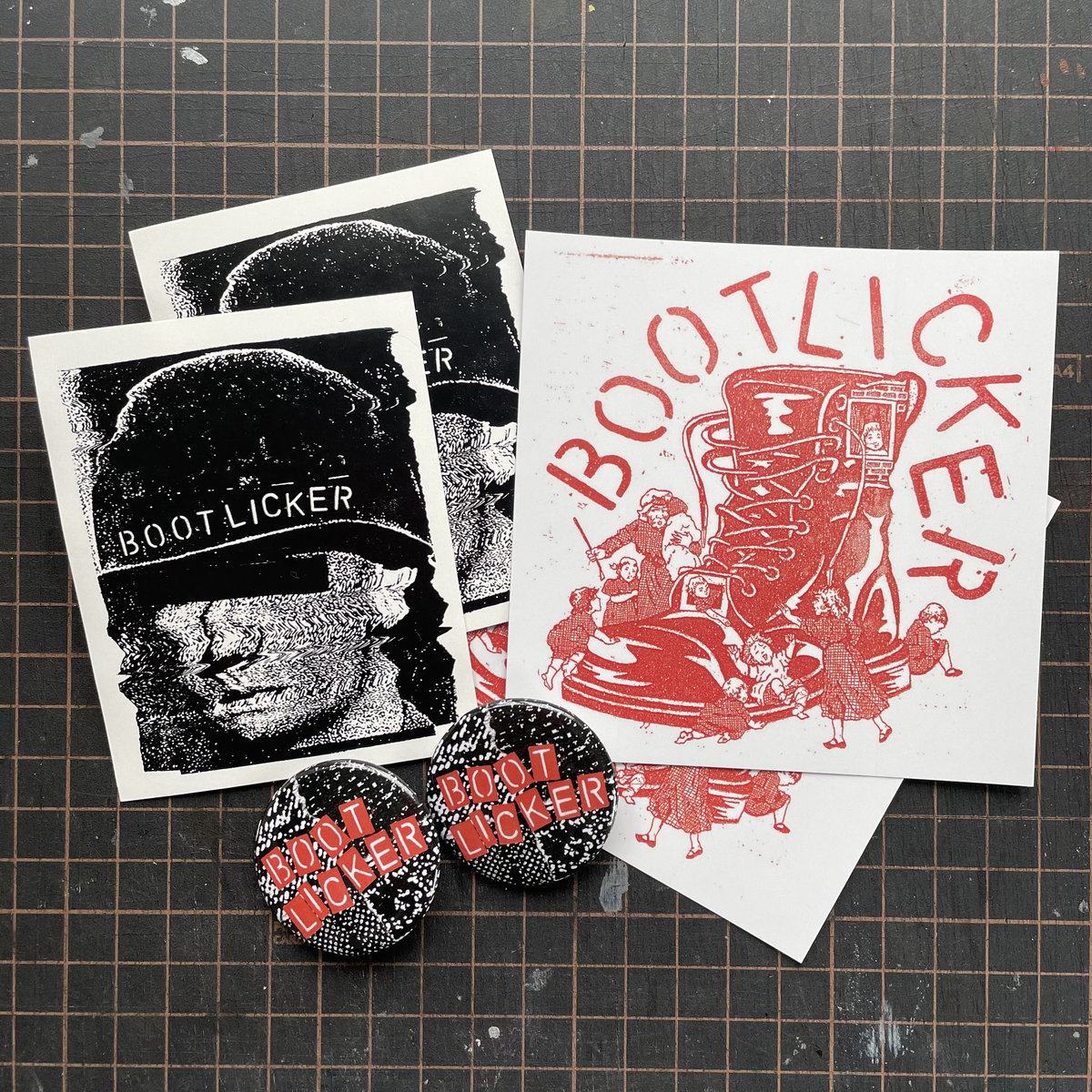 Button/Sticker pack | Bootlicker