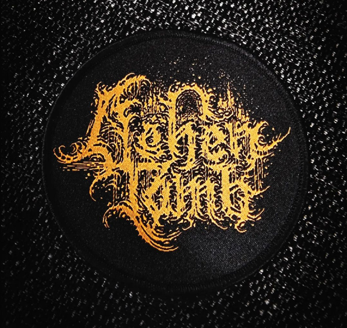 Golden Logo Patch | Ashen Tomb