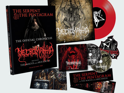 2 UNCLAIMED COPIES!!! NECROMANTIA The Serpent & The Pentagram BOOK + 7 ...