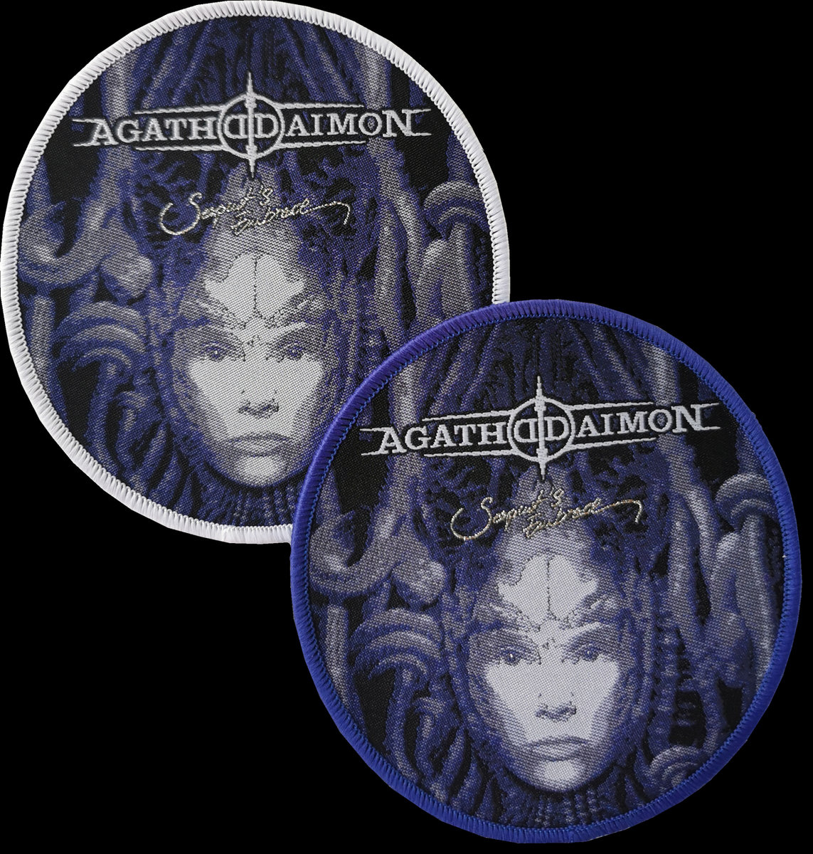 Serpent's Embrace patch (blue border) | Agathodaimon