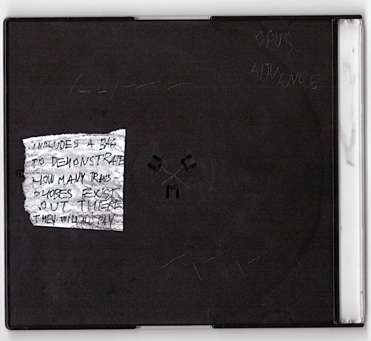 Anti CD, Slim Case, Engraved + Bag | Flea Market