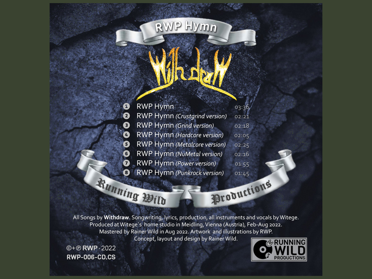 RWP Hymn [Single] | Running Wild Productions
