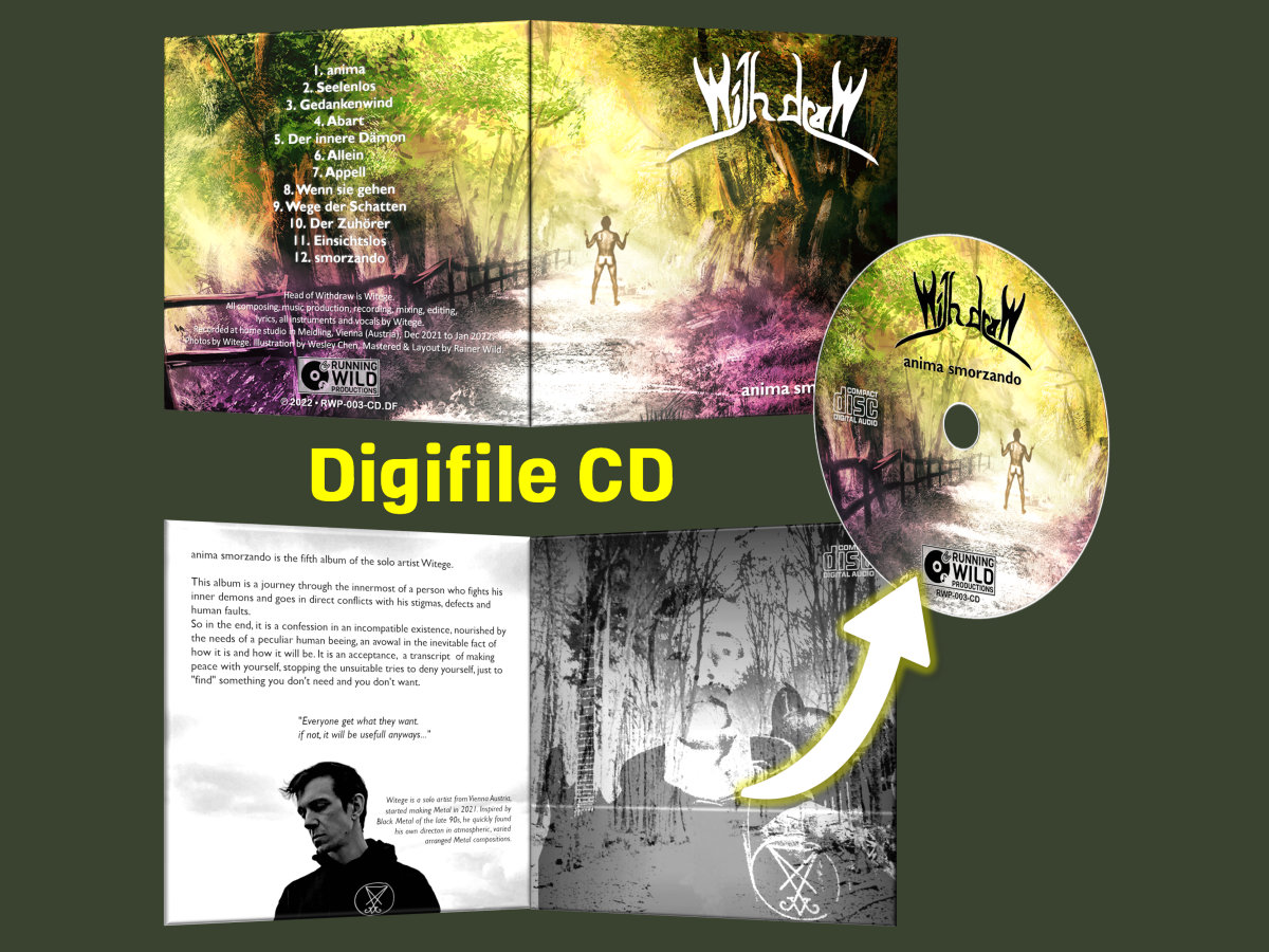 WITHDRAW – Anima Smorzando (2022) — Limited Digifile CD – {RWP-003 ...