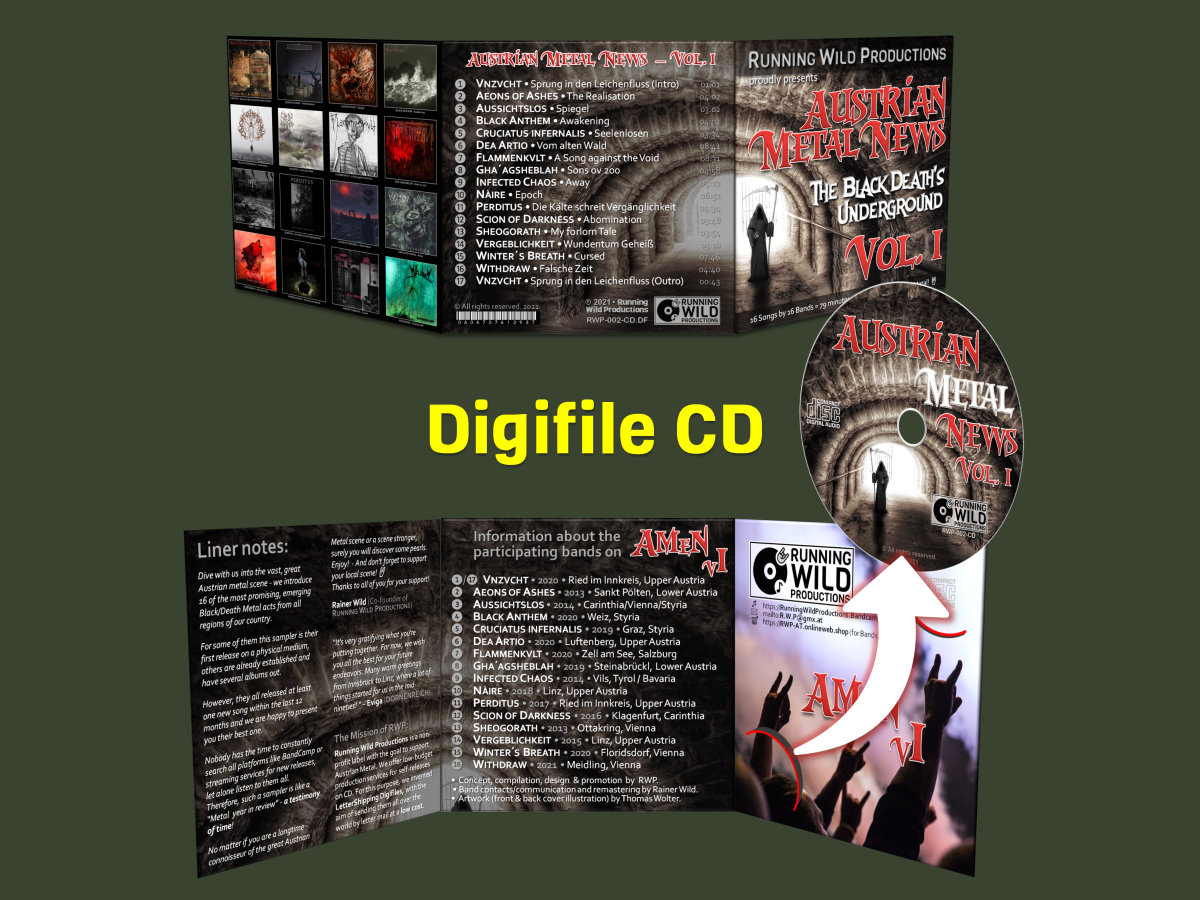 Austrian Metal News – Vol. 1 | Running Wild Productions