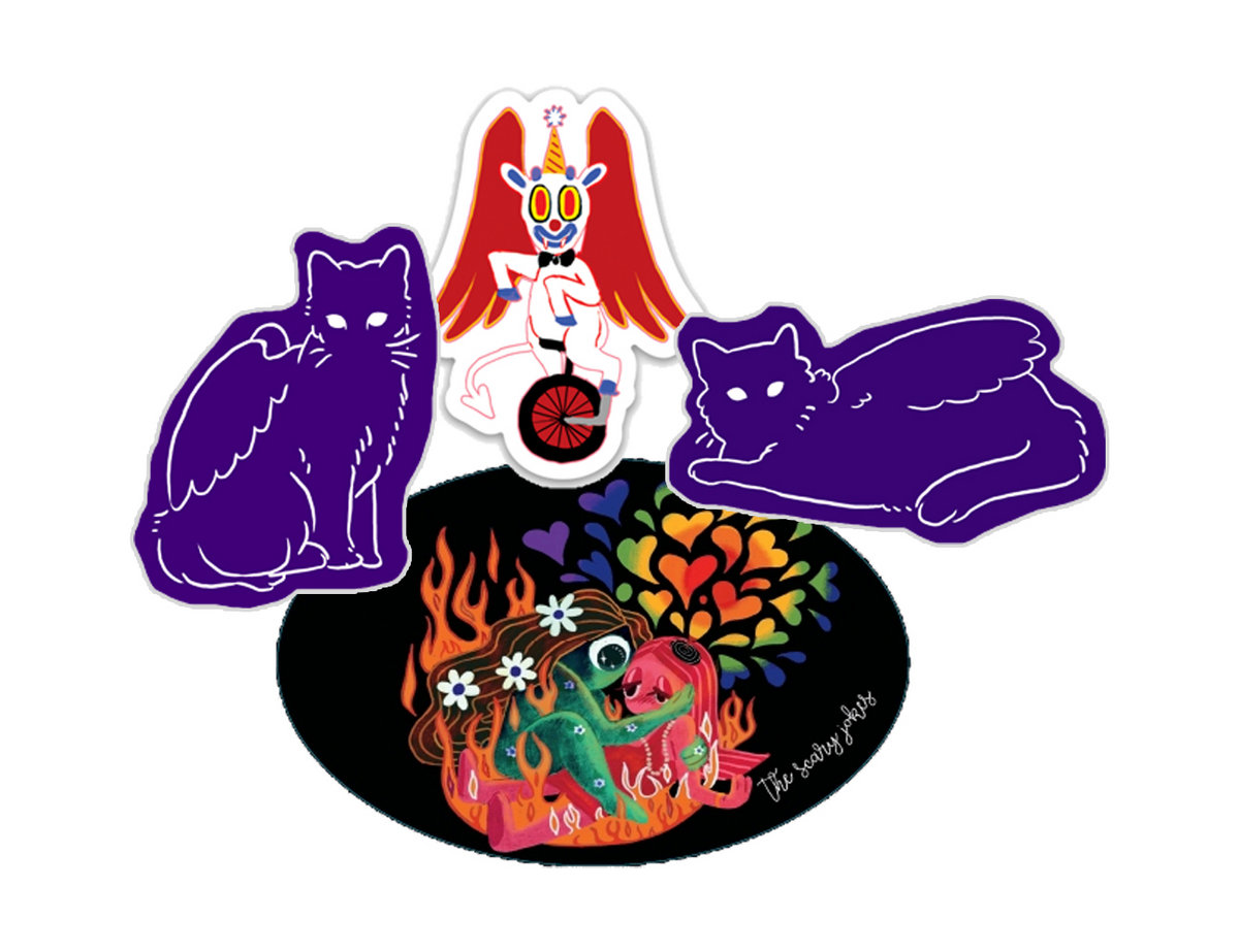 The Scary Jokes Sticker Set | the scary jokes