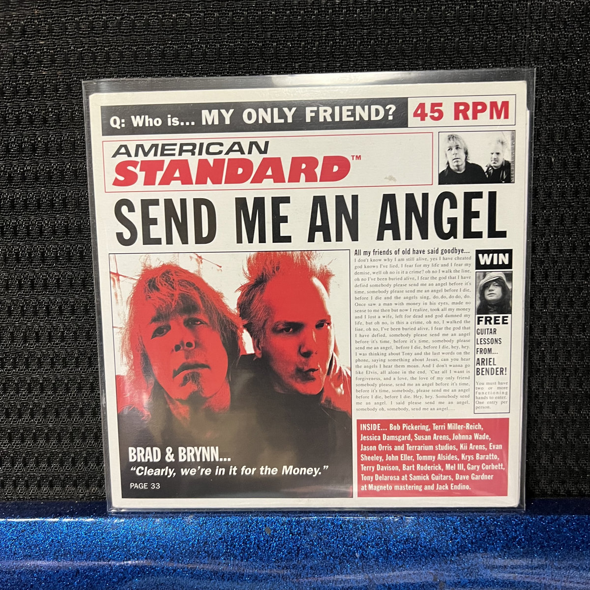 Send Me An Angel / My Only Friend | American Standard (Brad Sinsel ...