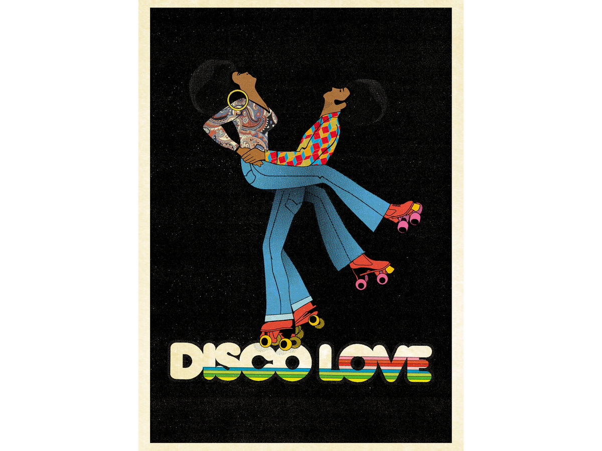 Disco Love 2023 A3 poster | Million Dollar Disco