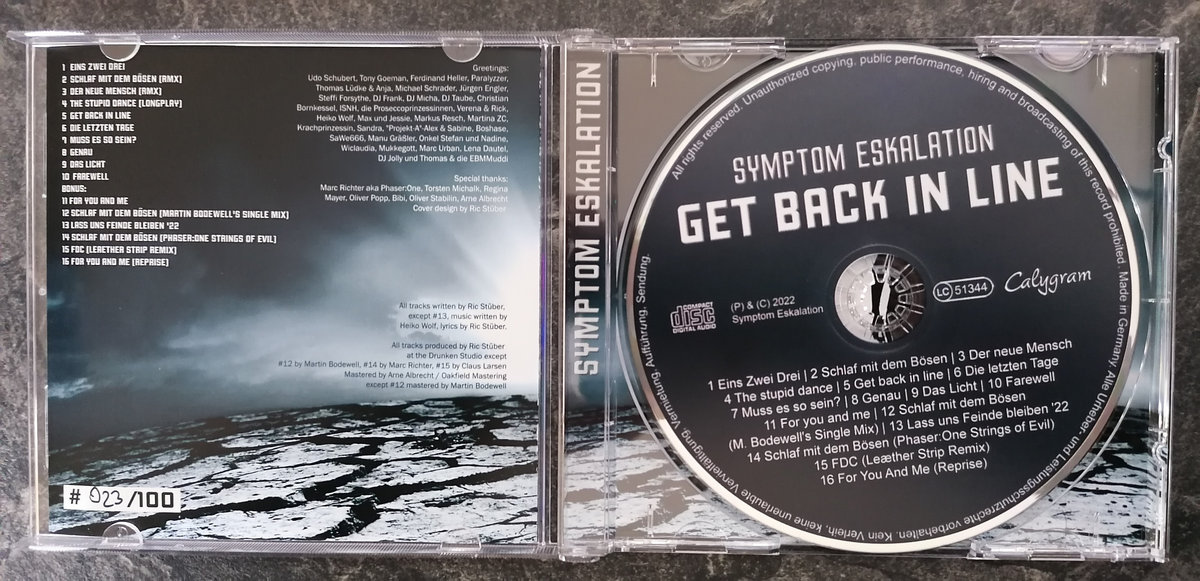 Get back in line | Symptom Eskalation | Symptom Eskalation / Drunkness