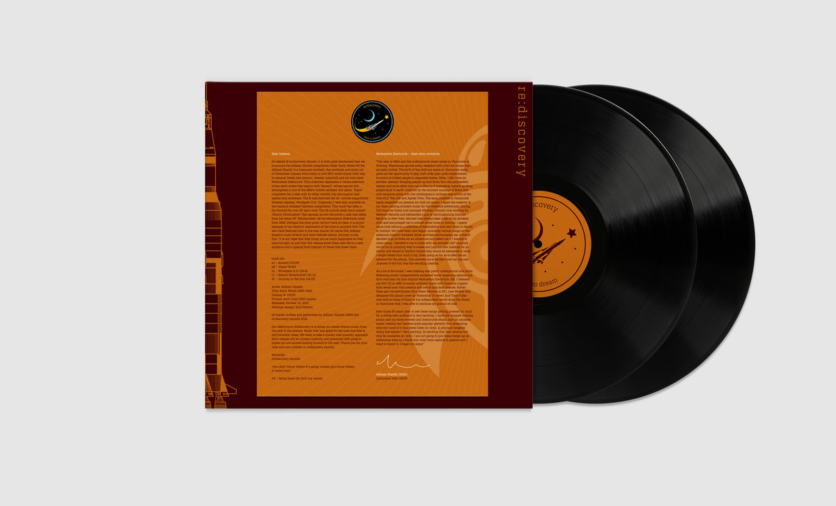 Adham Shaikh - Early Works 1992 - 1994 | re:discovery records