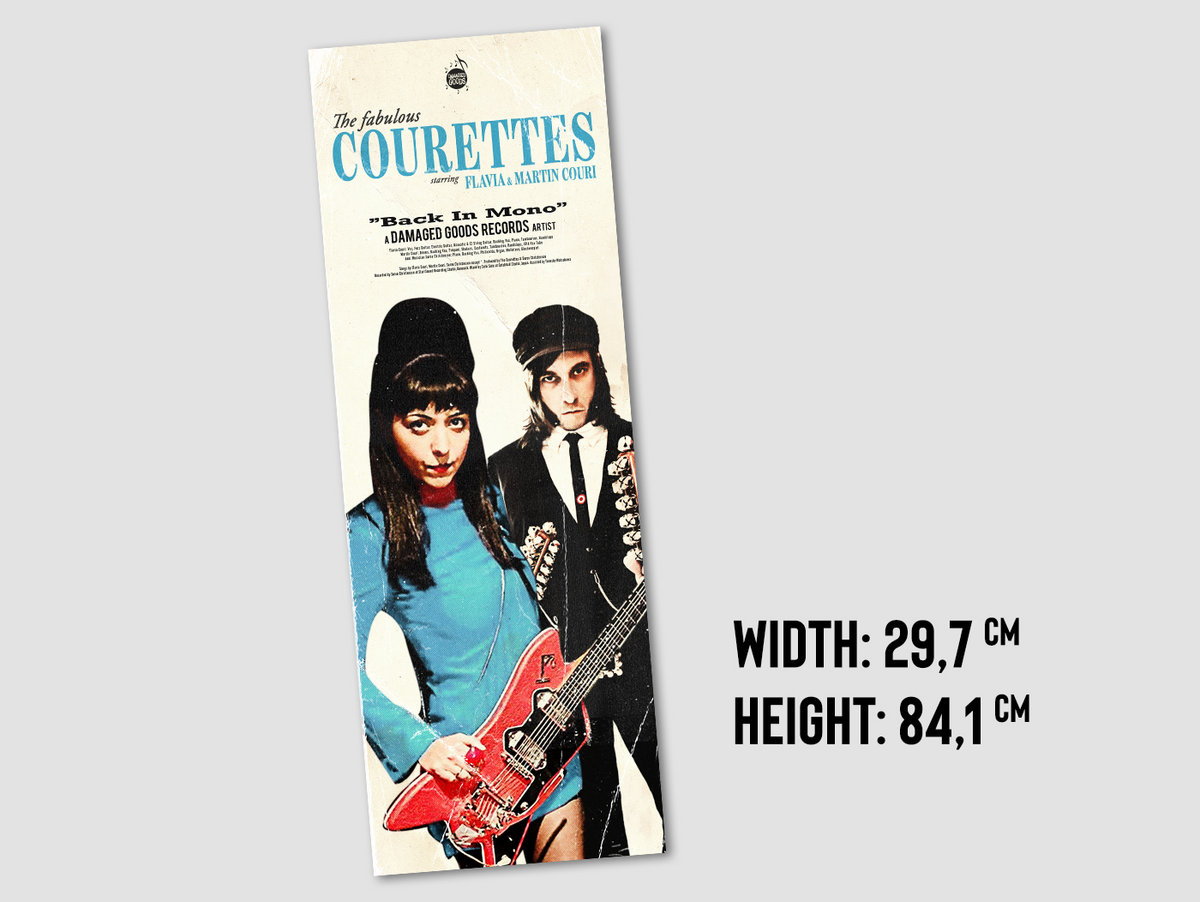 The Courettes´ 2 x Posters | The Courettes