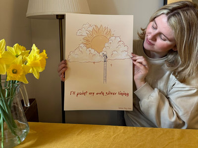 Silver Lining A3 Print (Limited Edition) | Hannah Grace