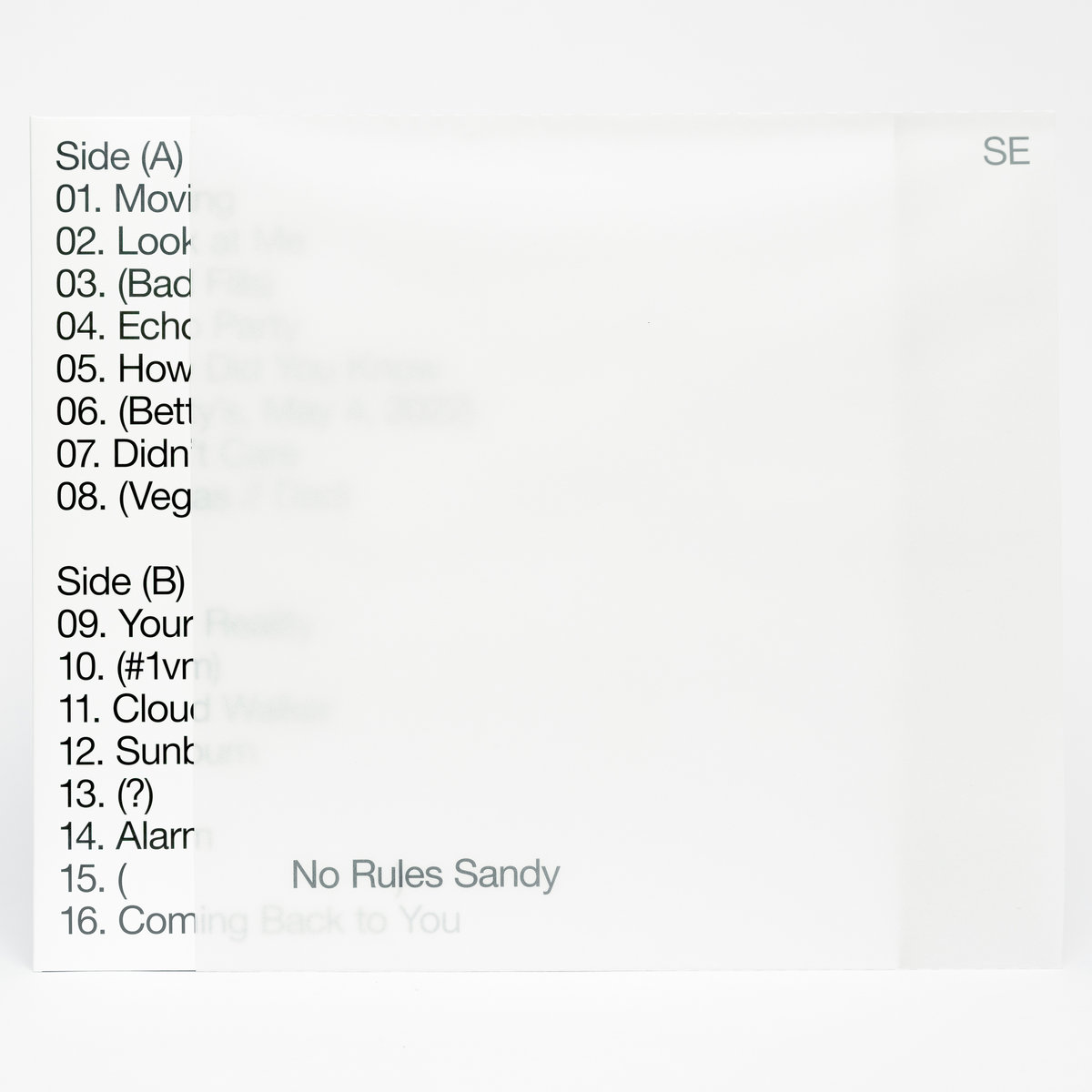 No Rules Sandy | Sylvan Esso